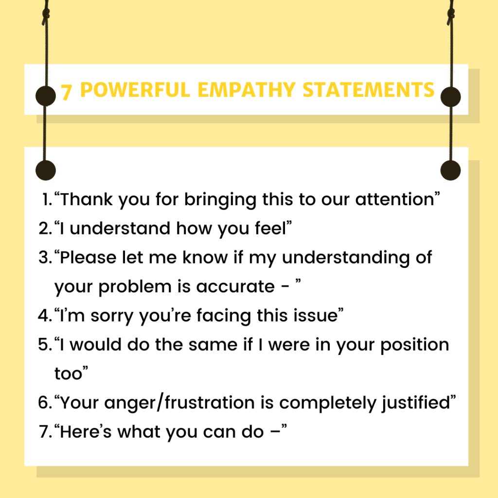 A Guide to Empathy in Customer Service + Empathy Statements to Use