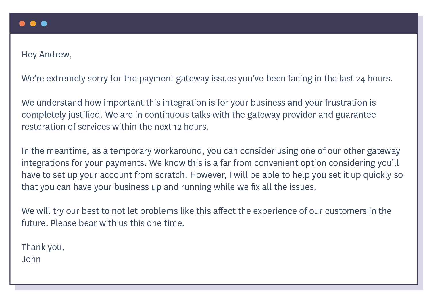 How To Apologize To Customers