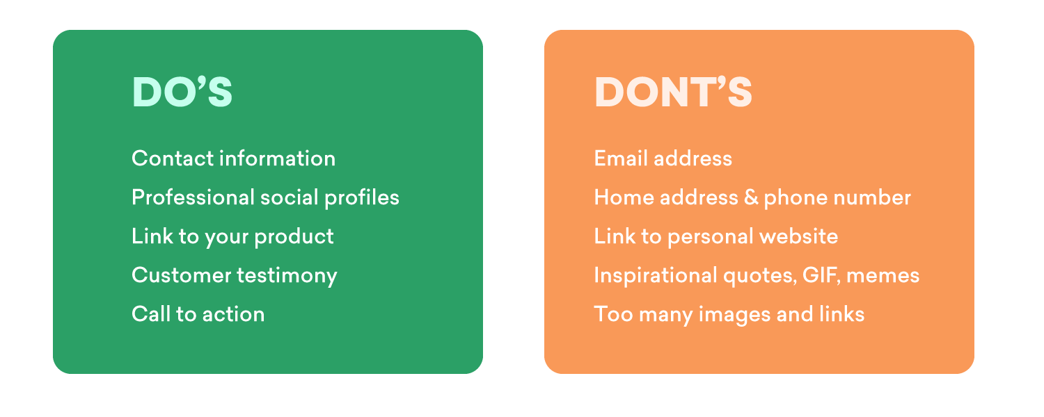 7 Best Professional Email Signature Examples Freshsales Blogs