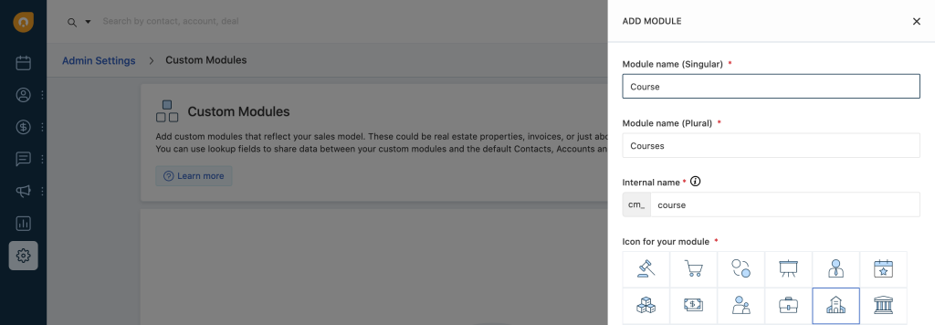 Make Freshworks CRM Your Own With Custom Modules