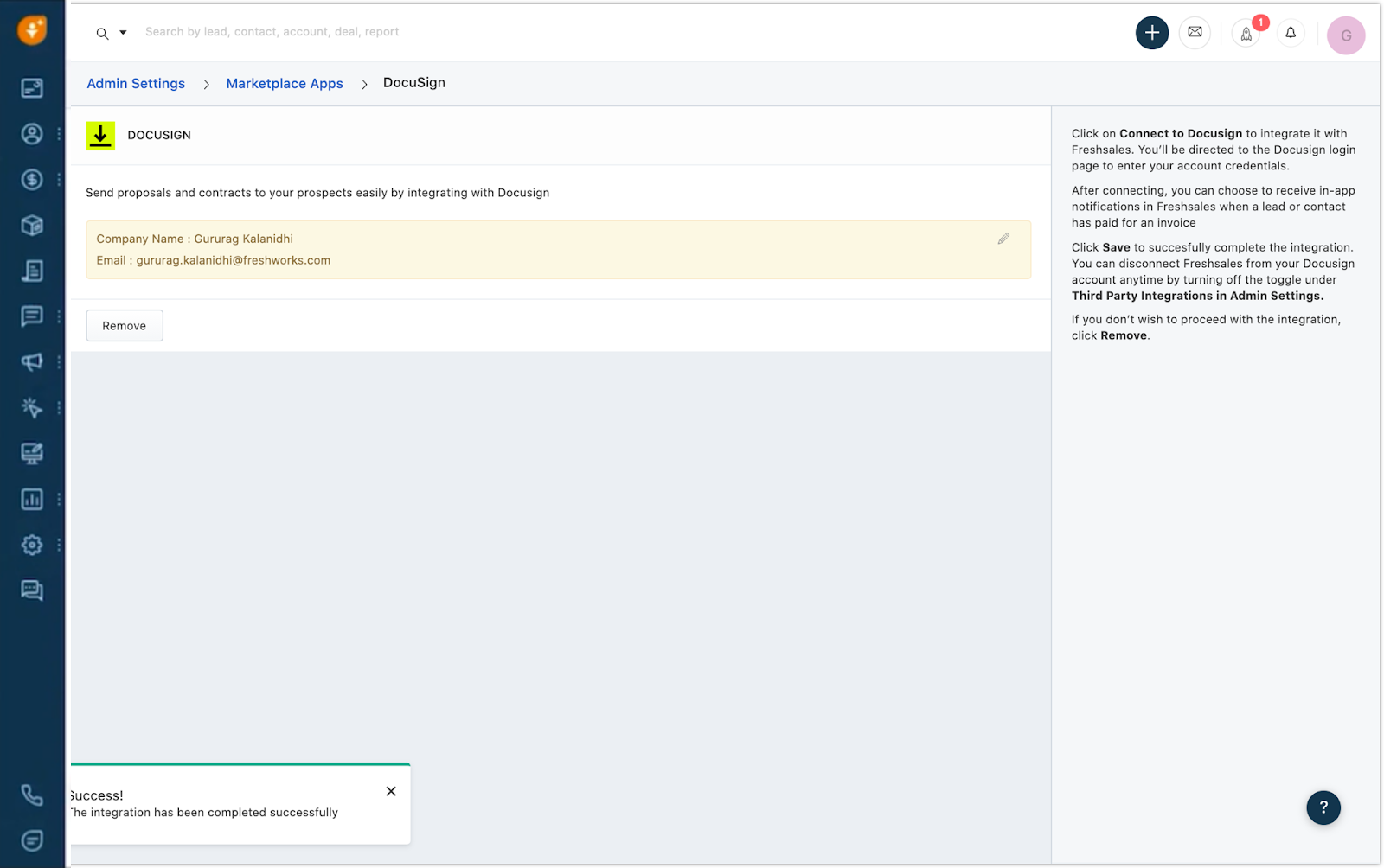 Freshsales Docusign Integration: Simplify Your Sales Process and ...