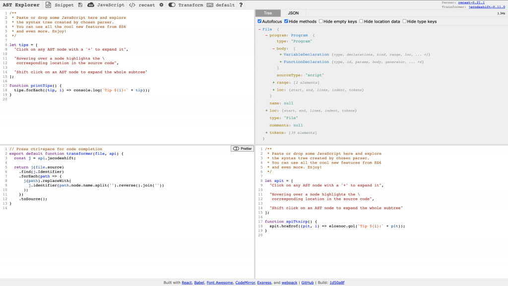 An introduction into AST tooling